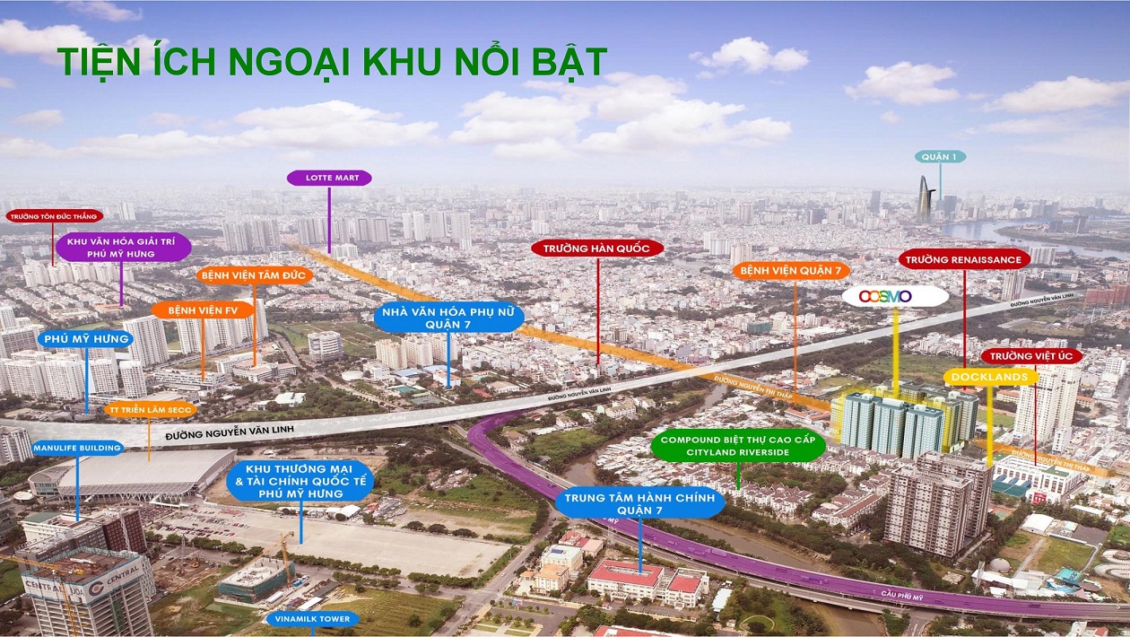 Cosmo City Quận 7 - Giá bán & Ưu Đãi Năm 2023