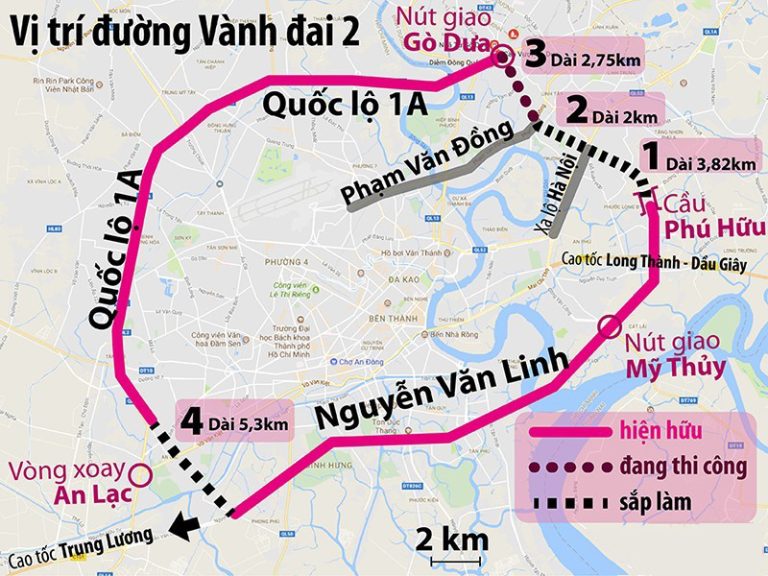 Đường Vành Đai 2 TP.HCM - Quy Hoạch Landz.vn
